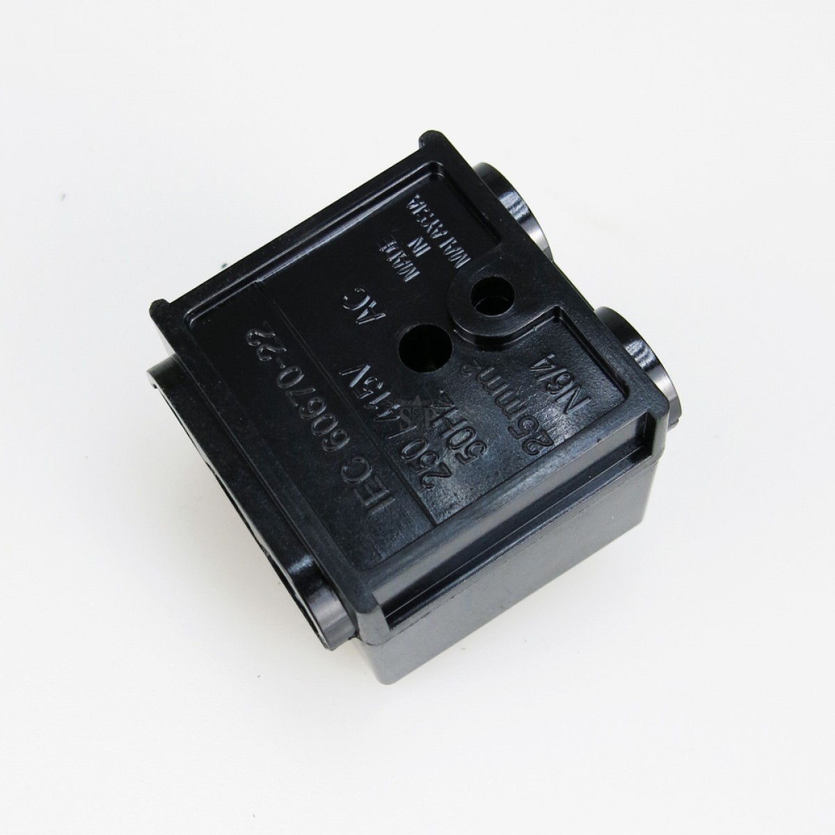 PLK N6/4 60A Neutral Link (Black)