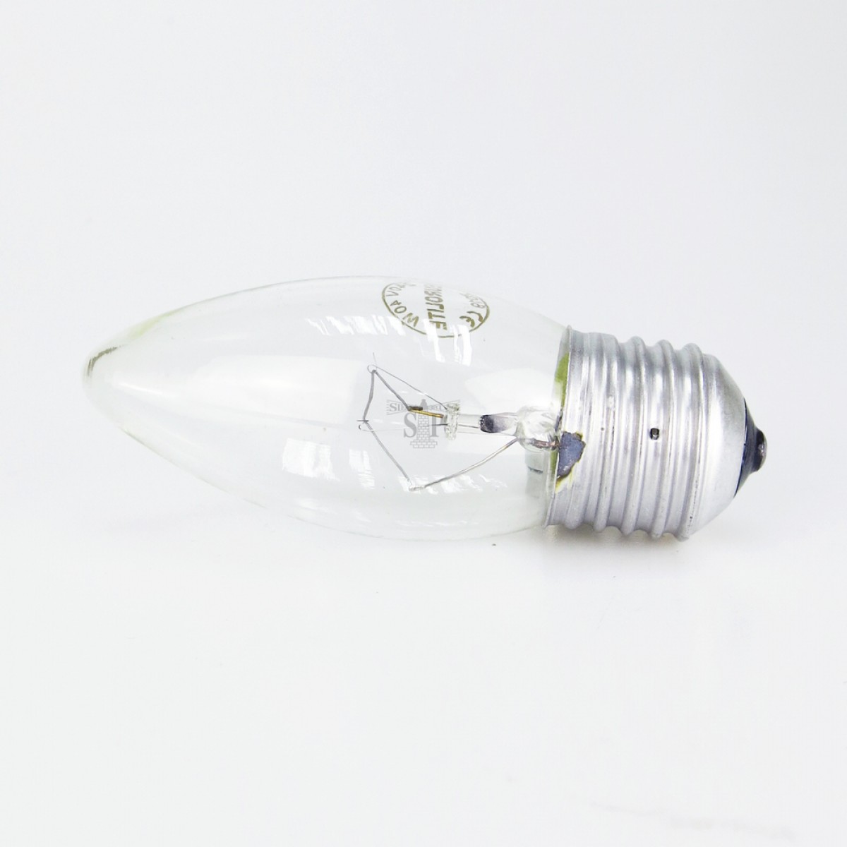 Euro E27 25W~40W C35 Incandescent Filament Candle Light Bulb [Clear]