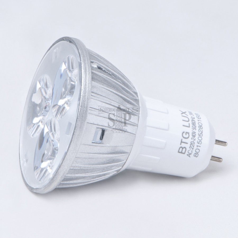 BTG 240V G5.3 3x1W MR16 SMD LED Bulb