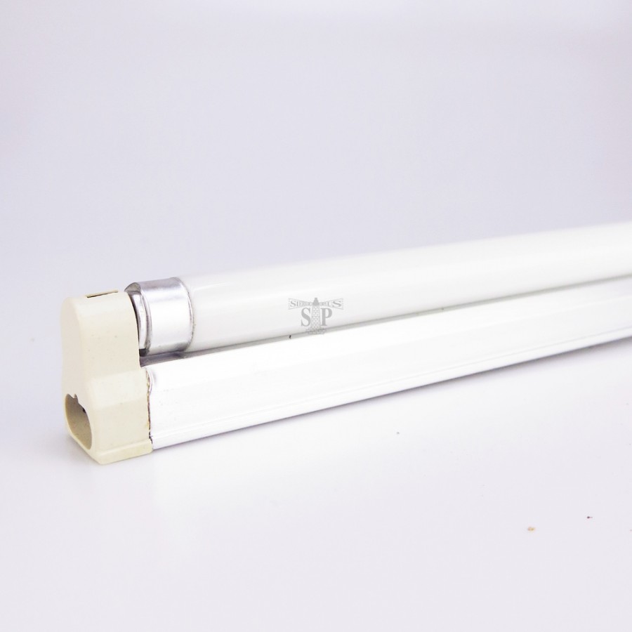 XS 2ft 2Pin T5 Fluorescent Fitting c/w G5 14W T5 Glass Tube