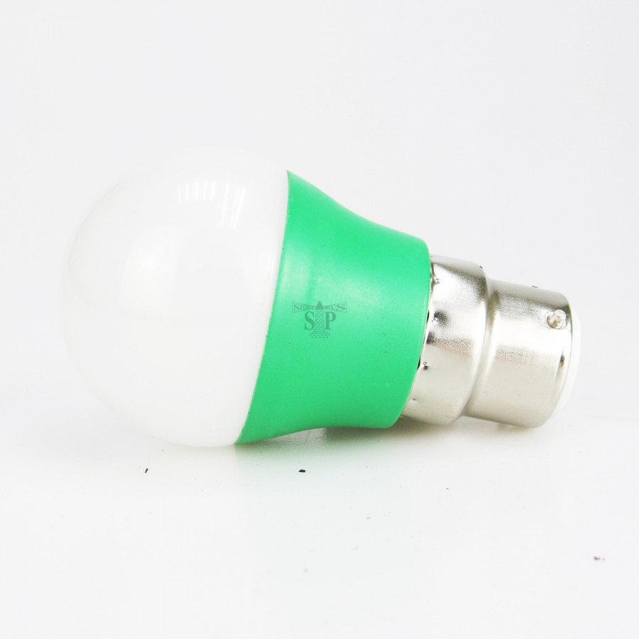 Brightman B22 3W G45 SMD LED Colour Ping Pong Bulb
