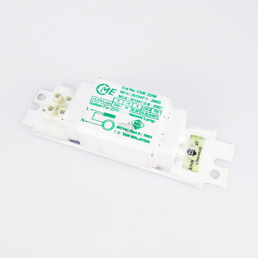 CME 22W Magnetic Choke / Ballast (White) For Circular Tube [SIRIM Approval]