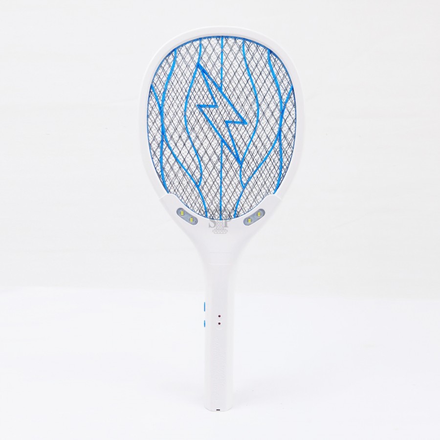 818 Rechargeable 2 Pin Plug Electric Insect / Mosquito Racket ...