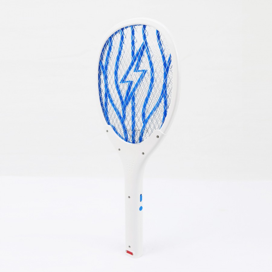 818 Rechargeable 2 Pin Plug Electric Insect / Mosquito Racket ...