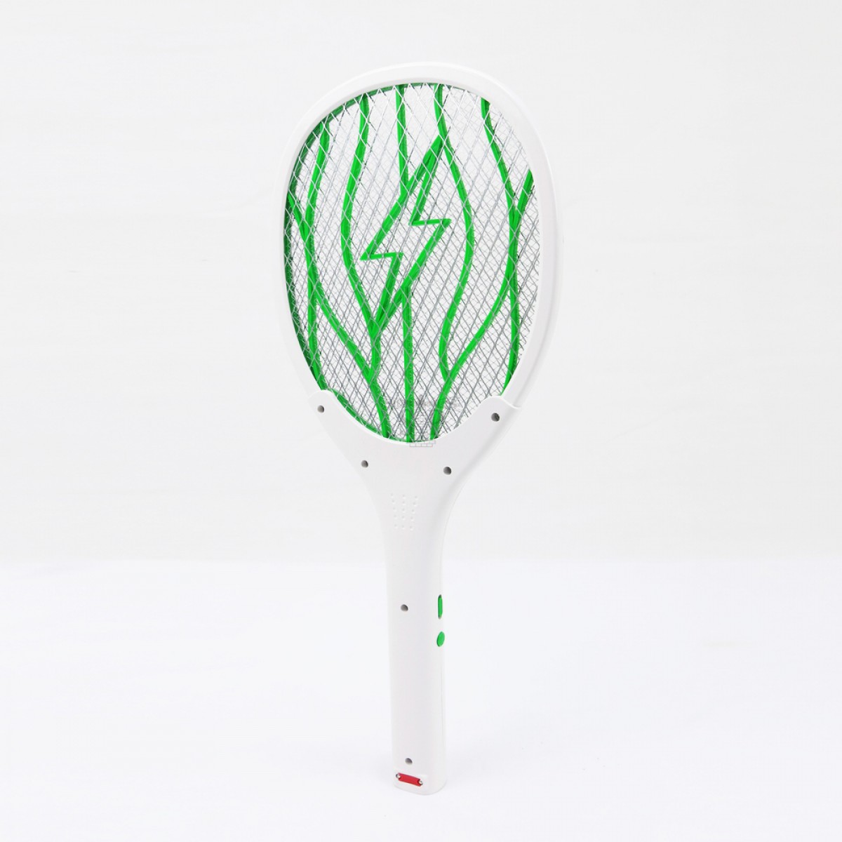 818 Rechargeable 2 Pin Plug Electric Insect / Mosquito Racket ...