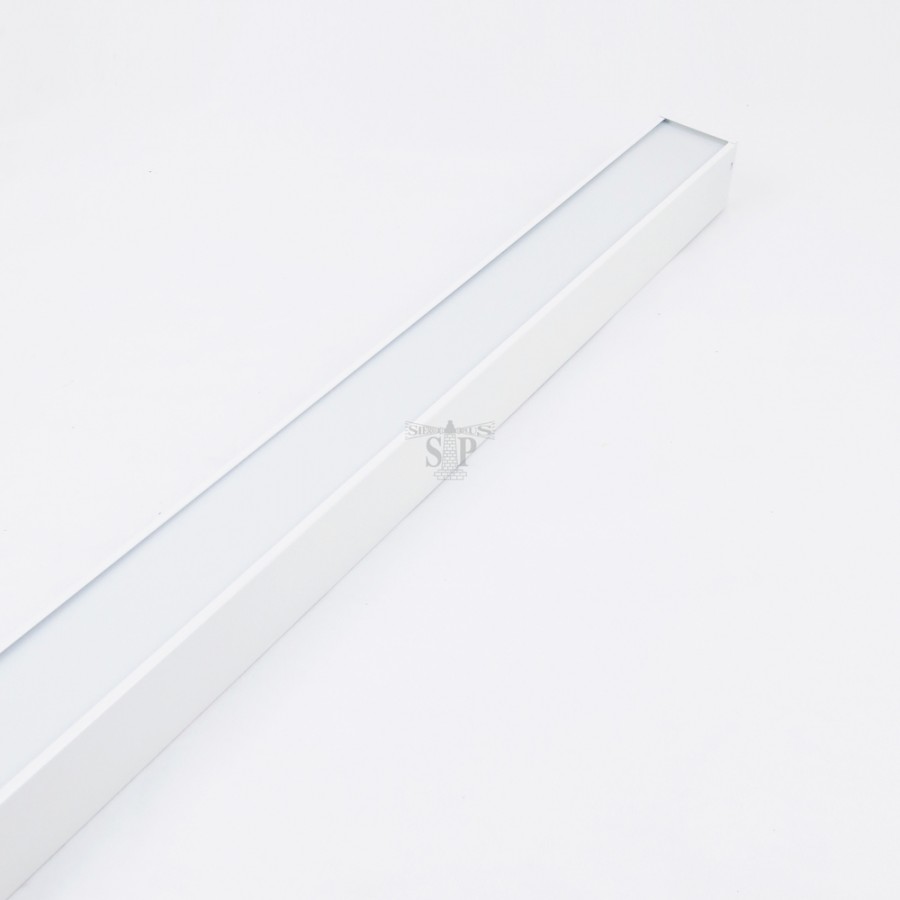 Iwachi 4ft Led Single Circuit Linear Series Opal Diffuser Casing White C W T8 Led Tube And