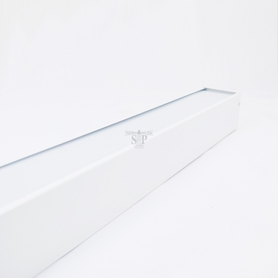 Iwachi 4ft Led Single Circuit Linear Series Opal Diffuser Casing White C W T8 Led Tube And