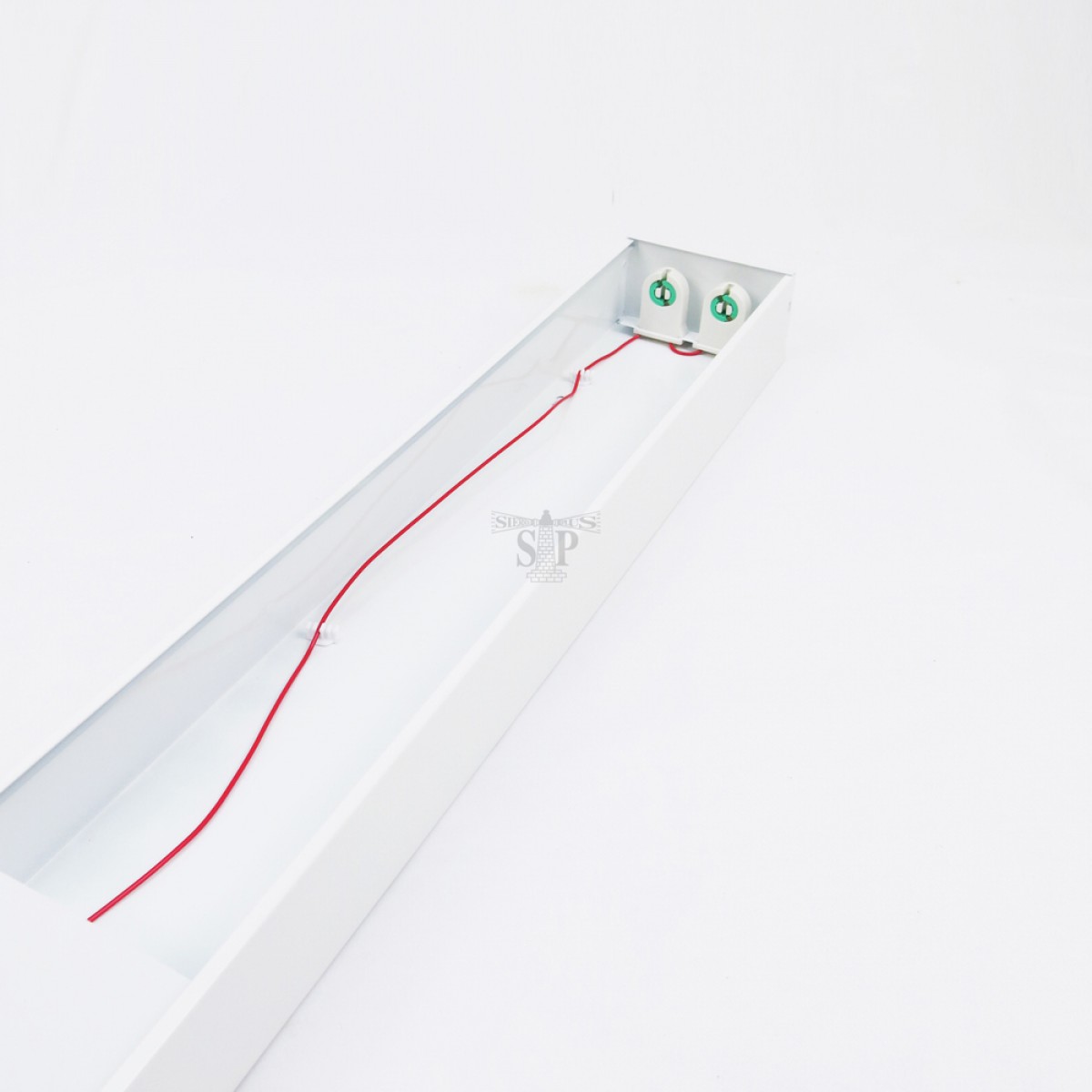Iwachi 4ft Led Double Circuit Linear Series Opal Diffuser Casing White C W T8 Led Tube And