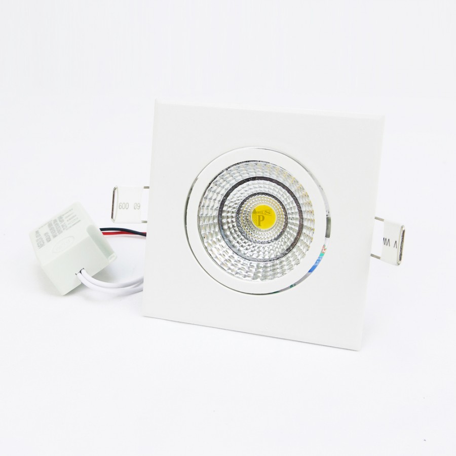 NESUX N3026 5W Directional COB LED Spot Light / LED Down Light Recessed ...