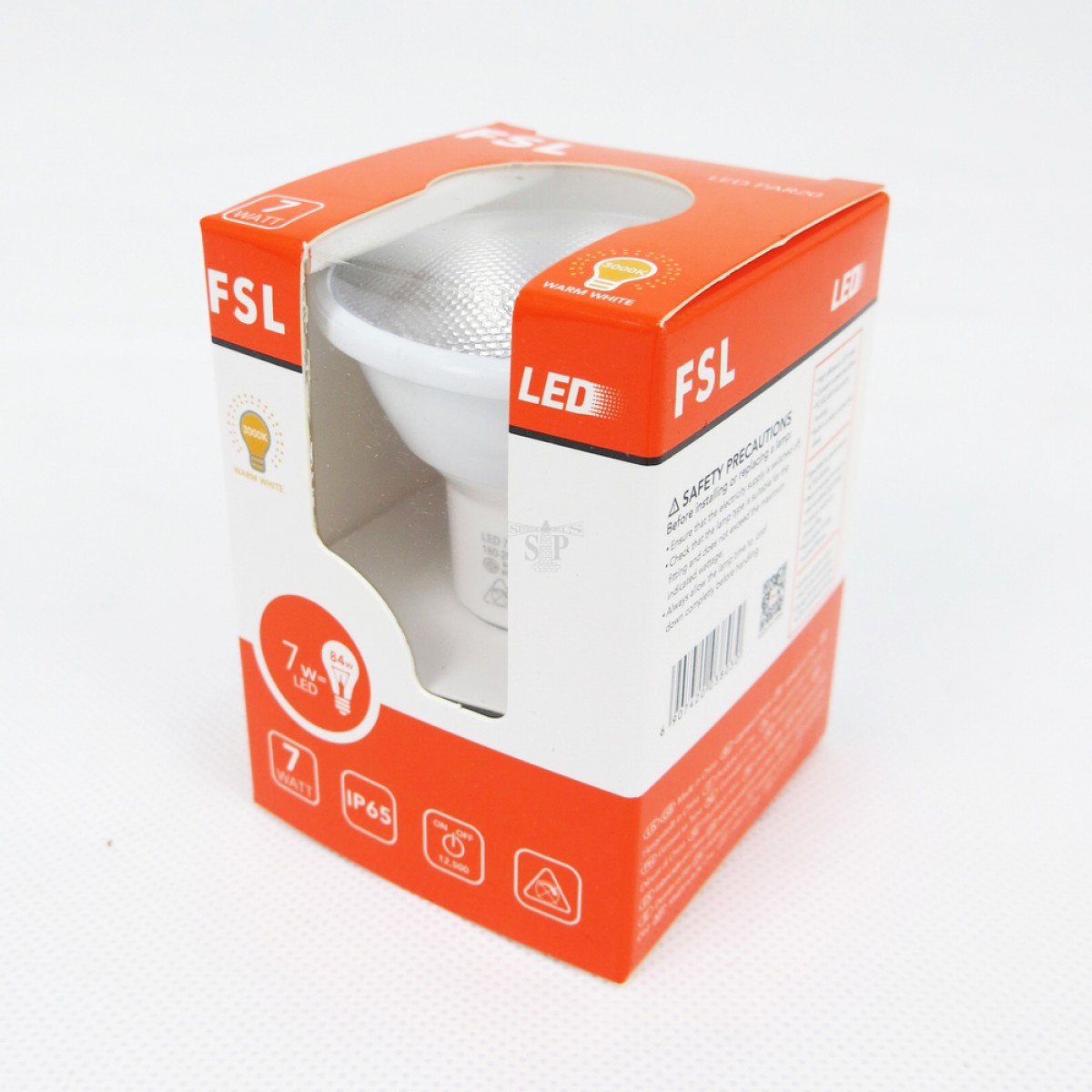 FSL E27 7W Par 20 IP65 SMD LED Lamp Bulb [SIRIM]