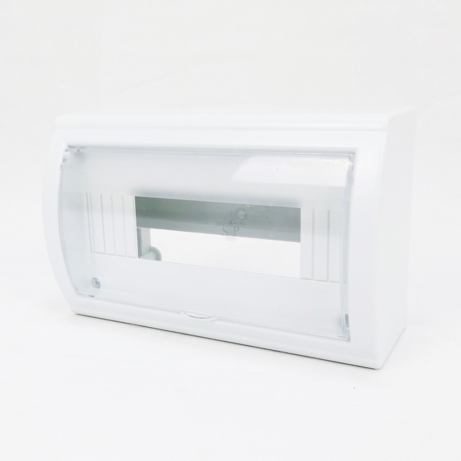 PVC-LINK IPL 06-10 Way 1 Row MCB Box / Distribution Board (White)