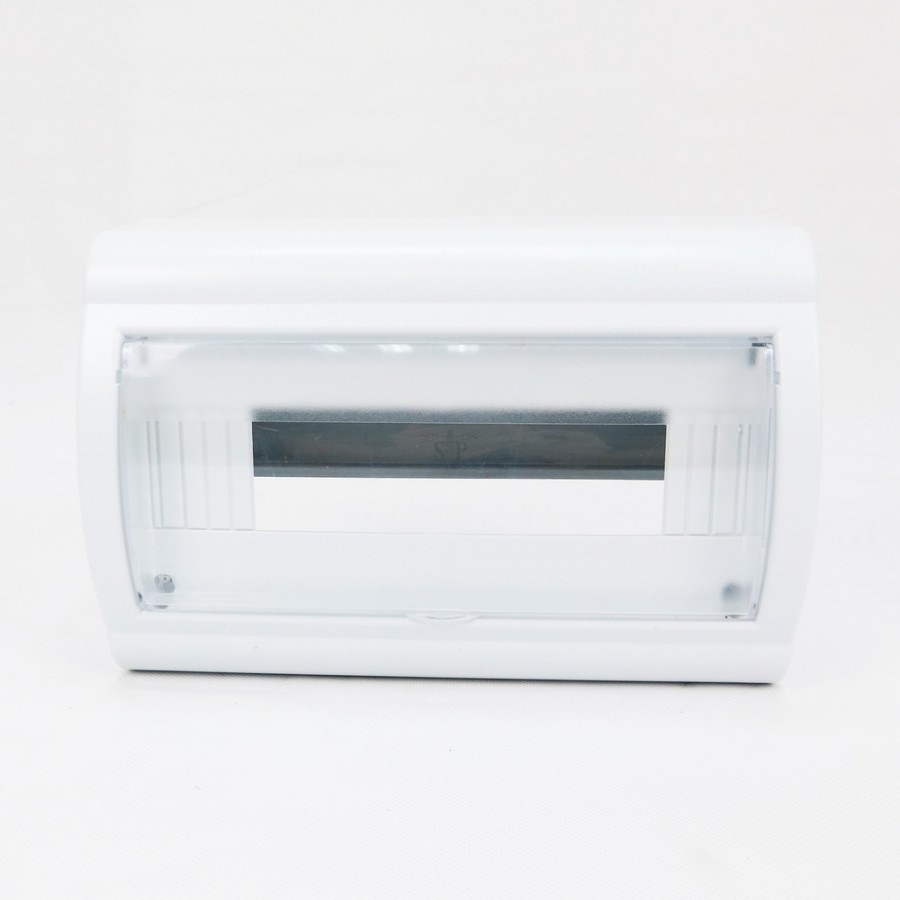 PVC-LINK IPL 08-12 Way 1 Row MCB Box / Distribution Board (White)