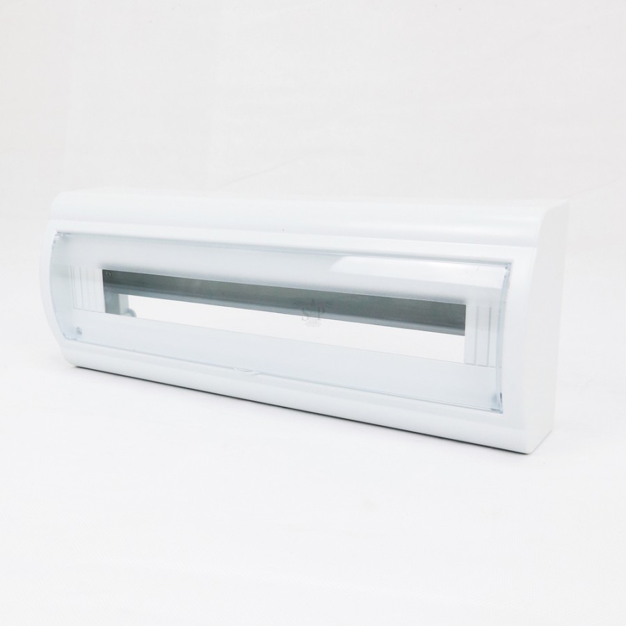 PVC-LINK IPL 19-23 Way 1 Row MCB Box / Distribution Board (White)