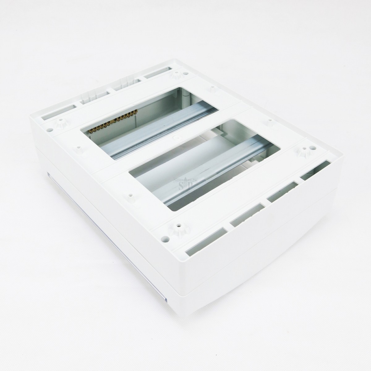 PVC-LINK IPL28T 26-28 Way 2 Row MCB Box / Distribution Board (White)