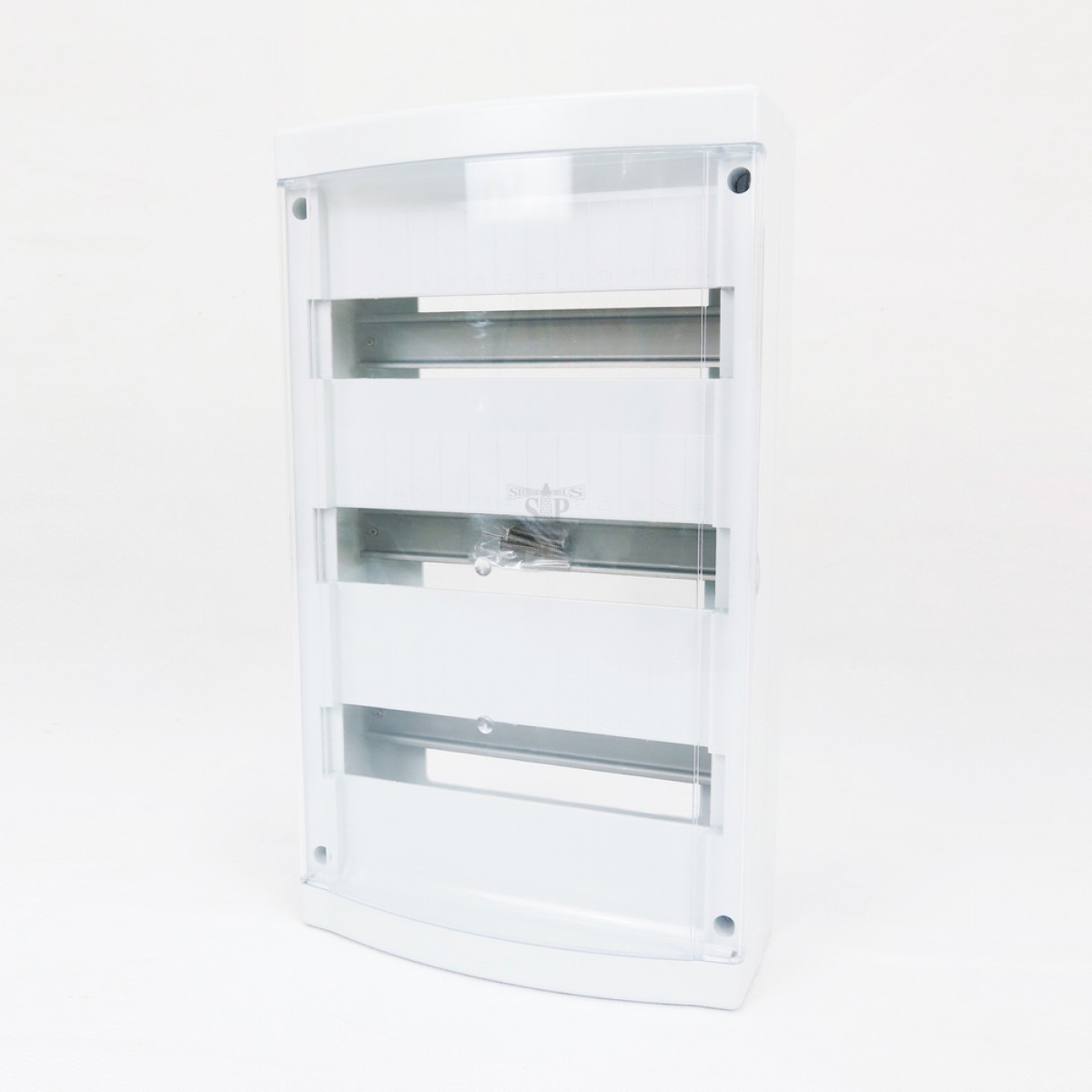 PVC-LINK IPL42T 39-42 Way 3 Row MCB Box / Distribution Board (White)