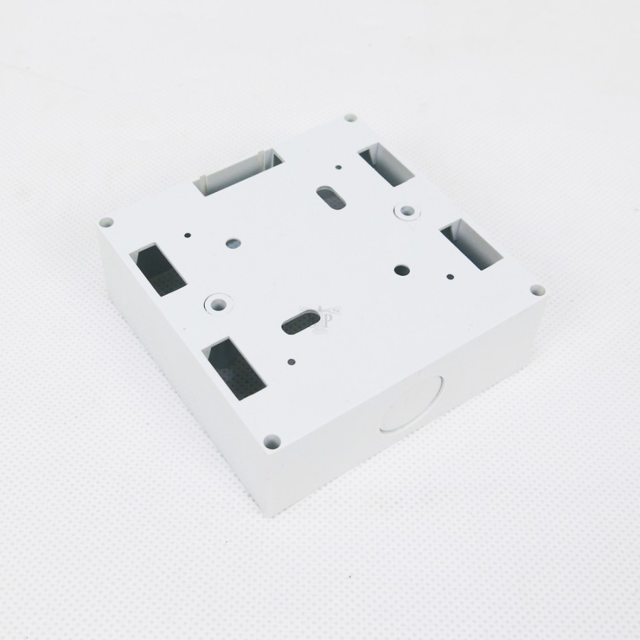 PVC-LINK 3-inch x 3-inch PVC Nut Box [Surface Type] (White)