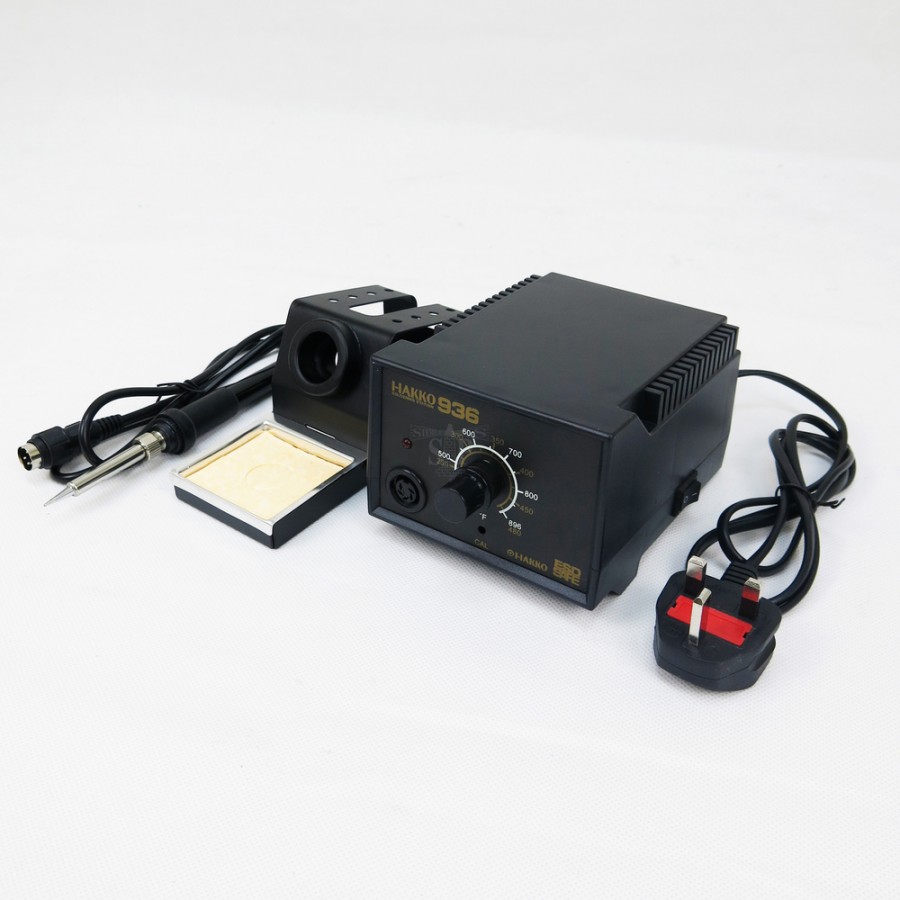 936 240V 60W Soldering Station Set (Black) c/w Malaysia Standard Plug Top