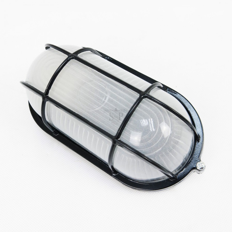 127S E27 Bulkhead/Weatherproof Fitting (Black)