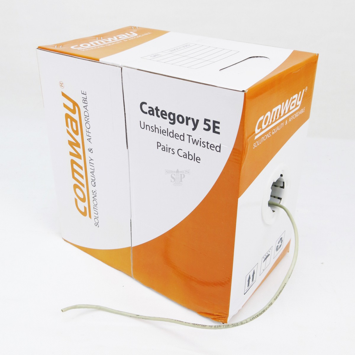 Comway Category 5E (Cat 5E) Unshielded Twisted Pair Cable (UTP) Network ...