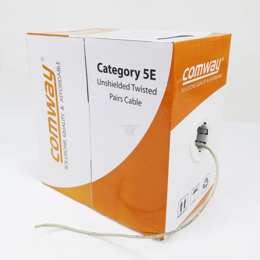 Comway Category 5E (Cat 5E) Unshielded Twisted Pair Cable (UTP) Network ...
