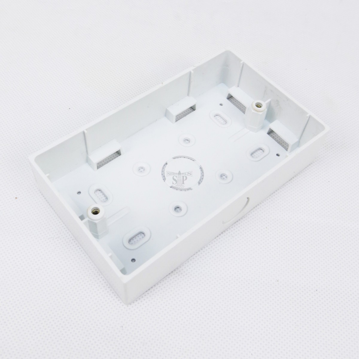 R&B 3-inch x 6-inch PVC Nut Box [Surface Type] (White)