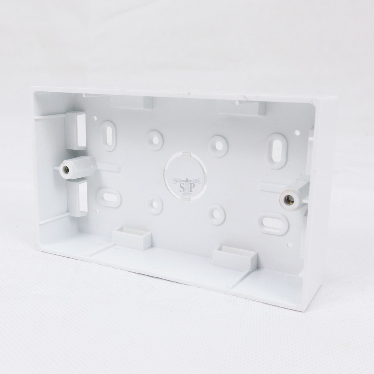 R&B 3-inch x 6-inch PVC Nut Box [Surface Type] (White)