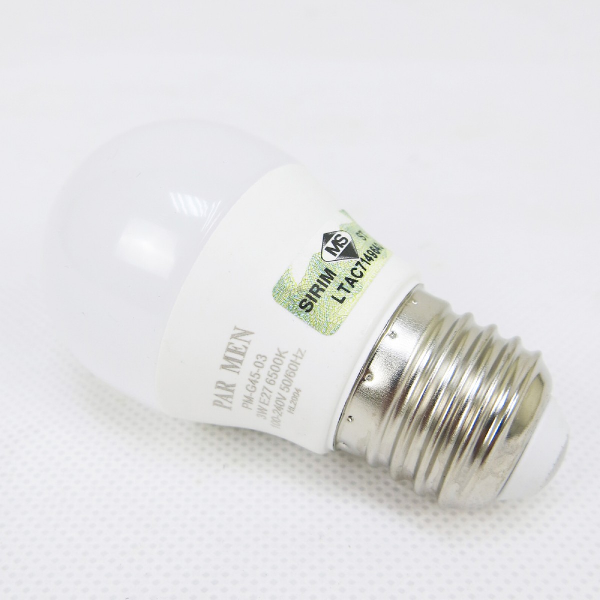 PAR MEN PM-G45-O3 E27 3W G45 LED Ping Pong Lamp Bulb [SIRIM Approval]