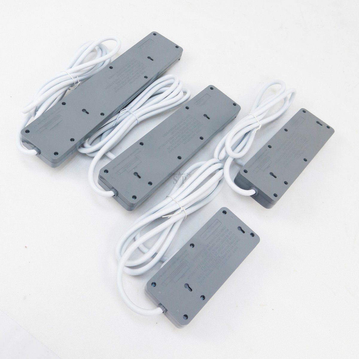 Designer 13A 2 Gang To 5 Gang 2 Meters Power Extension Trailing Socket ...