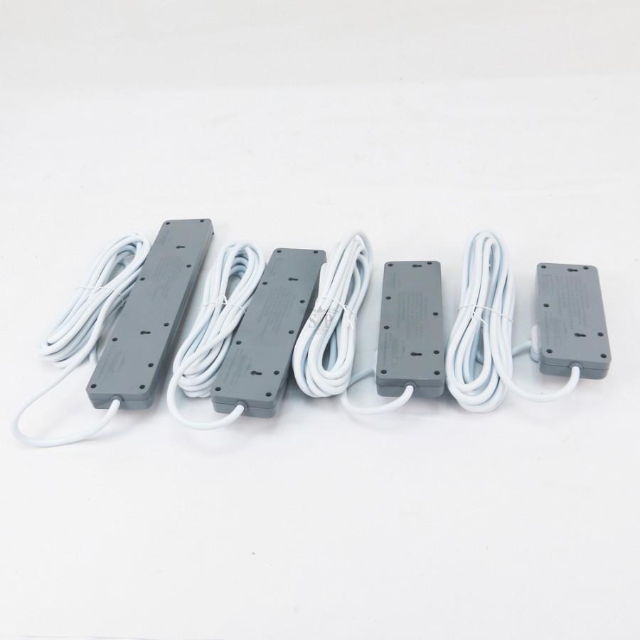 Designer 13A 2 Gang To 5 Gang 5 Meters Power Extension Trailing Socket ...
