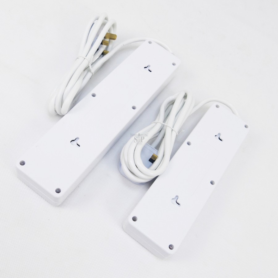 Accurate 2 Gang to 3 Gang 2 Meters Universal Power Extension Trailing ...