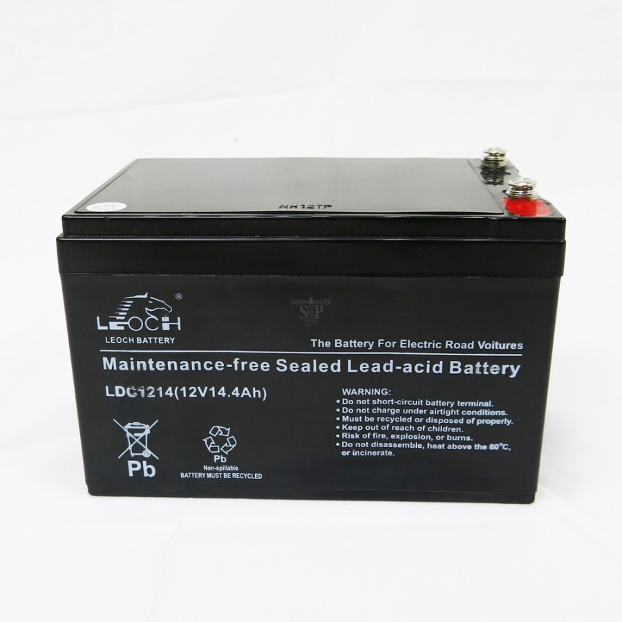 LEOCH LDC1214 12V 14AH Maintenance-Free Deep Cycle Sealed Lead-Acid Battery