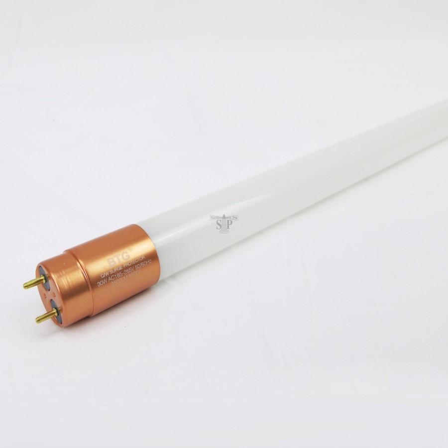 BTG 4ft G13 30W T8 LED Glass Double Input Tube [Extra Bright] [SIRIM ...