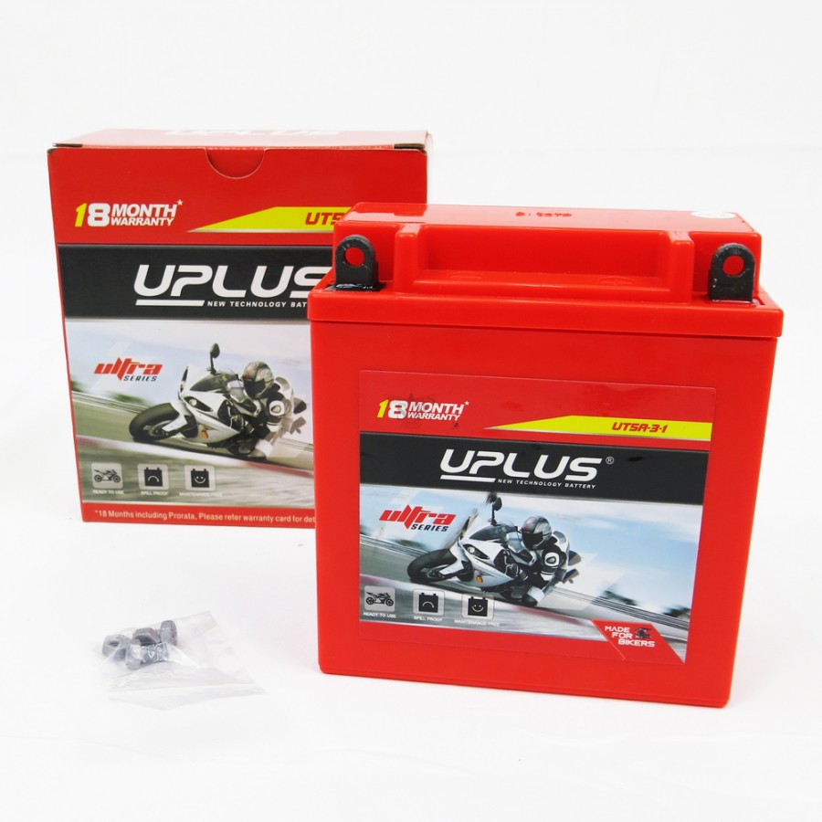 UPLUS UT5A-3-1 Ultra Series 12V 5AH Superstart Power Sports Motor Cycle ...