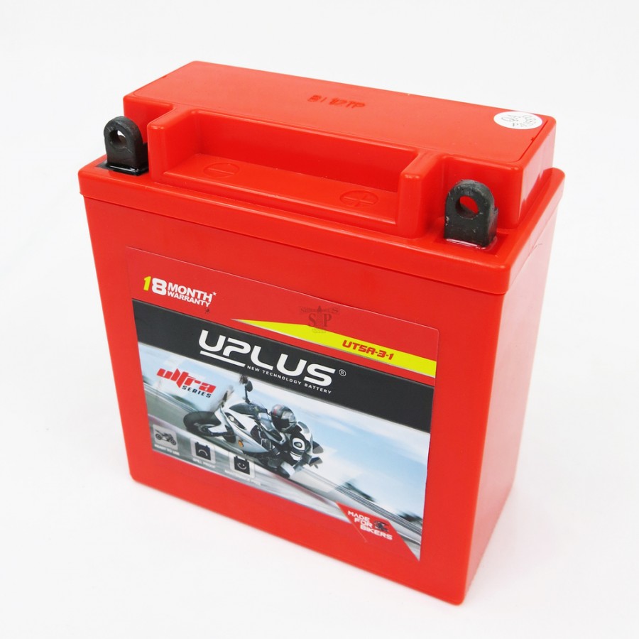 UPLUS UT5A-3-1 Ultra Series 12V 5AH Superstart Power Sports Motor Cycle ...