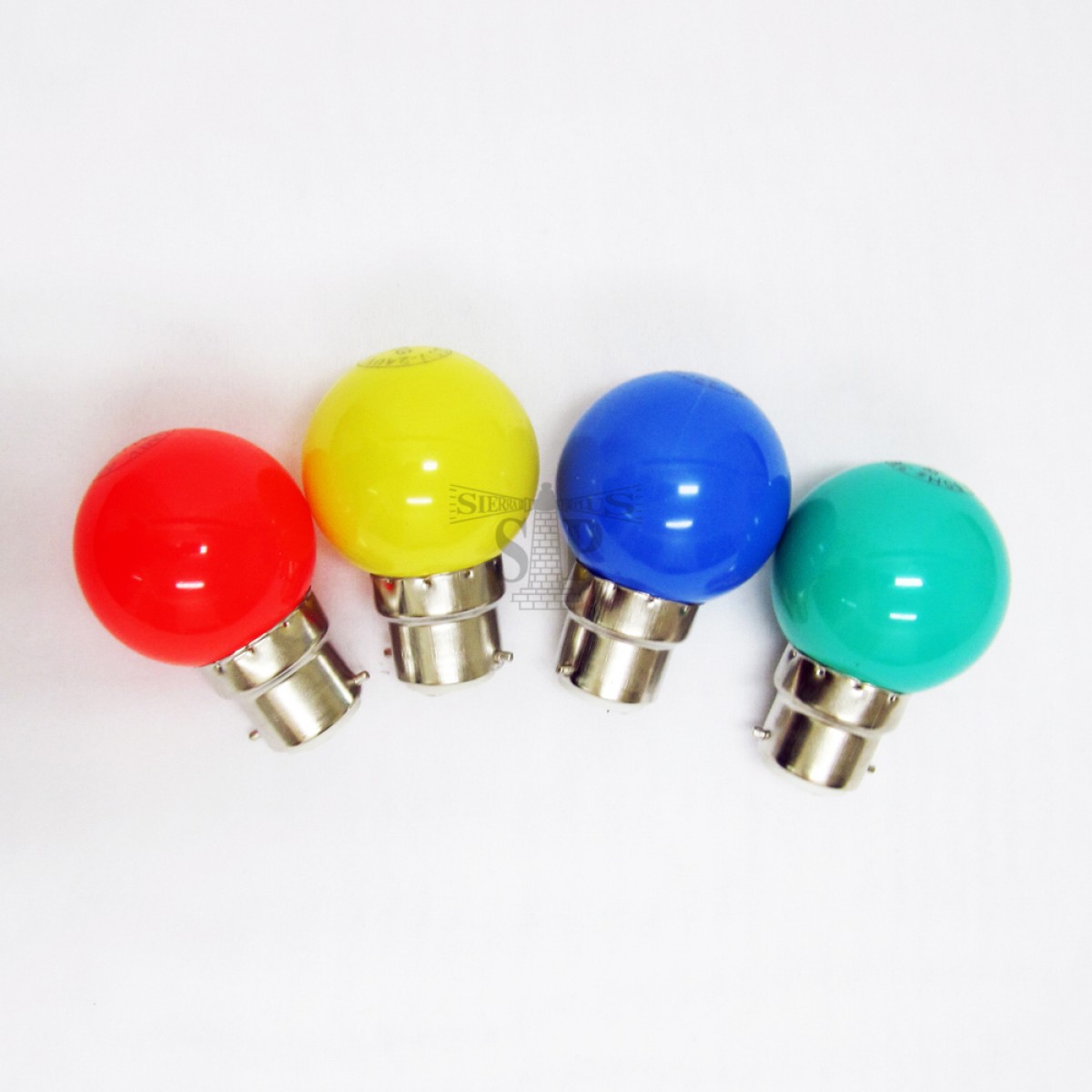 BTG 3W B22 SMD LED Colour Ping Pong Bulb
