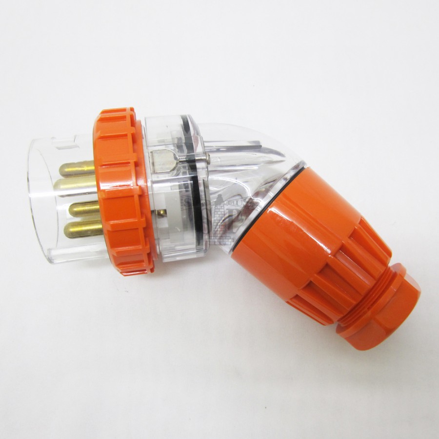 BTG 56PA432 32A 4 Pin IP66 Weatherproof Angle Plug