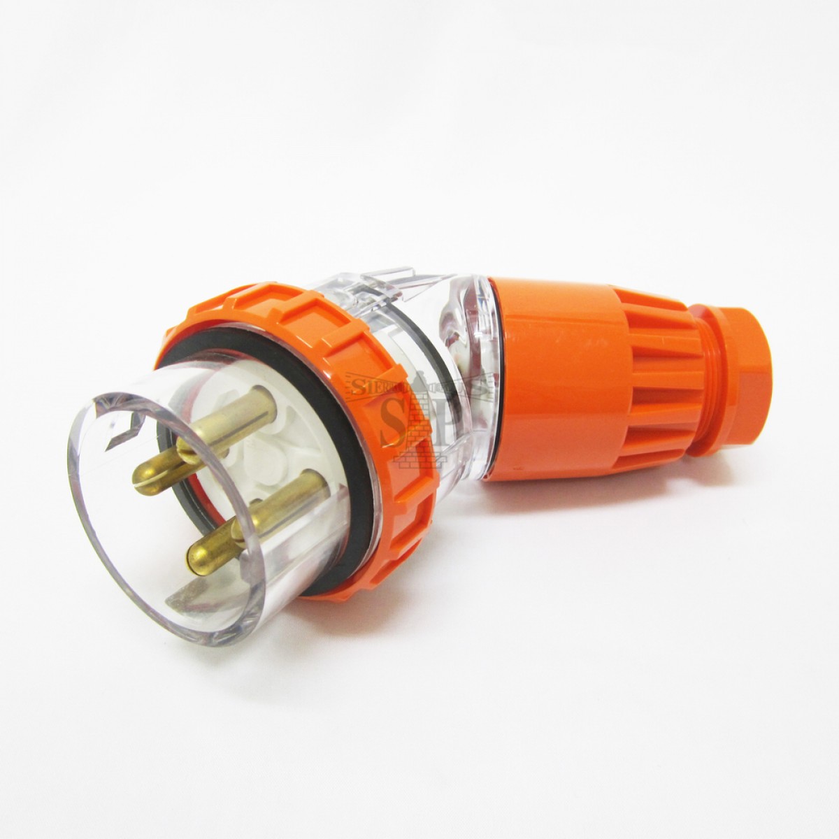 BTG 56PA432 32A 4 Pin IP66 Weatherproof Angle Plug