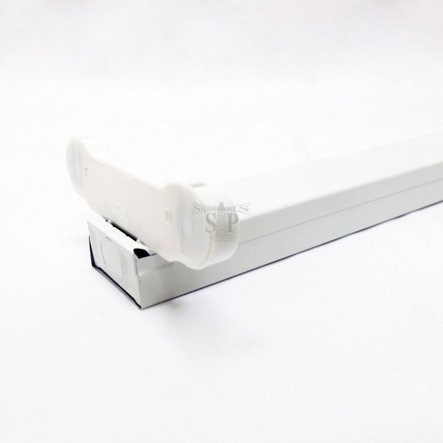 BTGLUX 4ft LED Double Circuit Casing For 4ft T8 LED Tube