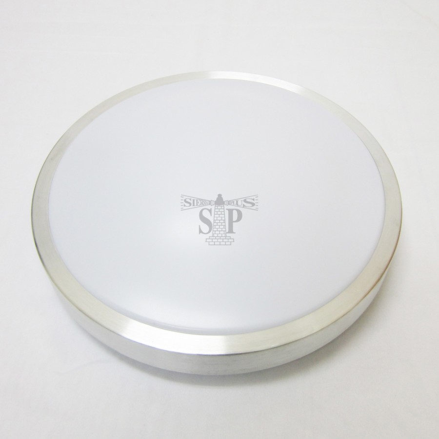 10.5-inch 64 12W Flush Mount LED Ceiling Light Round (White)