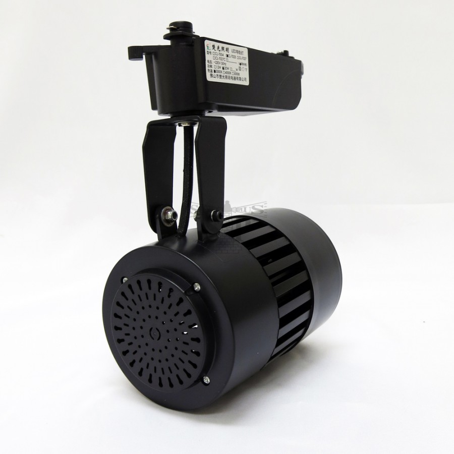 T023D 20W COB LED Track Light (Black)