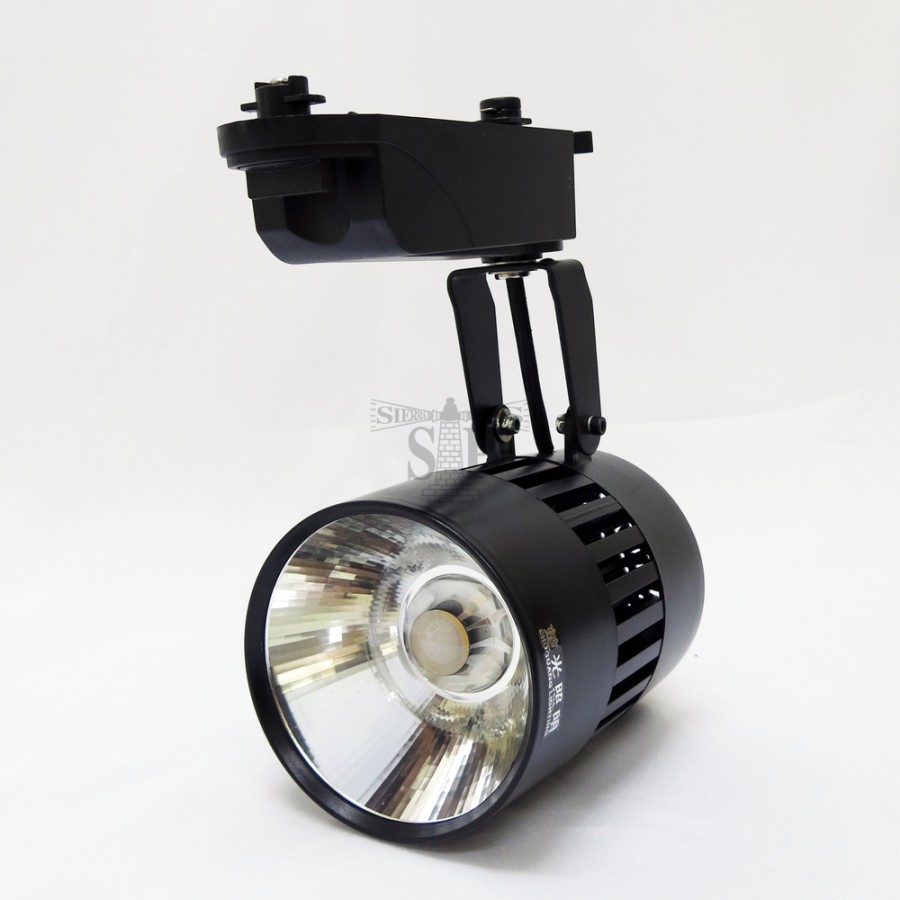 T023D 20W COB LED Track Light (Black)