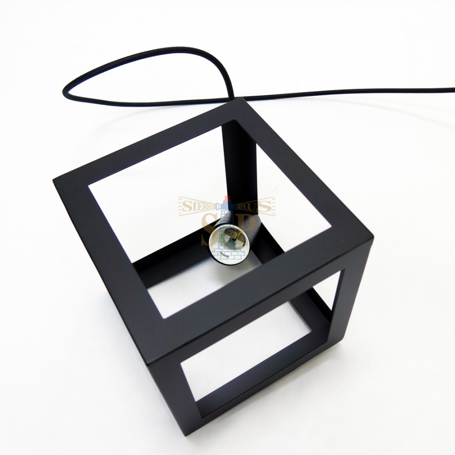 6672/1P E27 Modern Dice Decorative Ceiling Pendant Lamp c/w 1.5 Meter ...