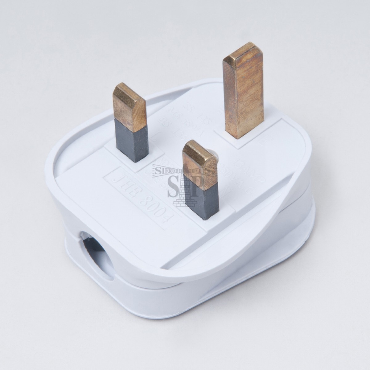 DESIGNER 13Amp Plug Top [SIRIM] (White)