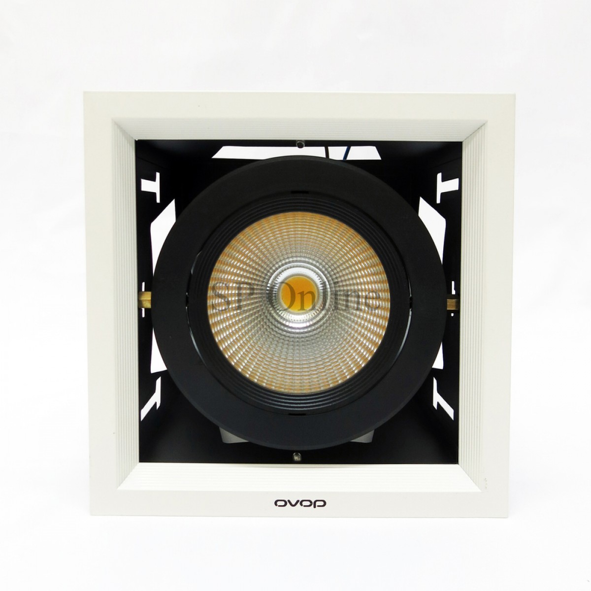 DOAO 1 x 18W Directional COB LED Down Light Square (White)