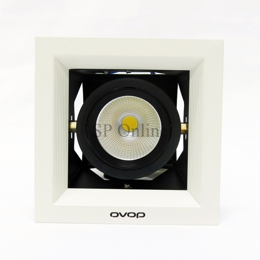 DOAO 1 x 7W Directional COB LED Down Light (White)