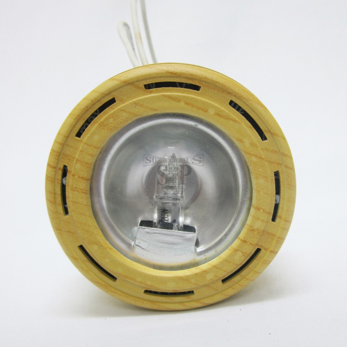 2201 Cabinet Light (Wood) c/w 12V 20W G4 Rocket Bulb