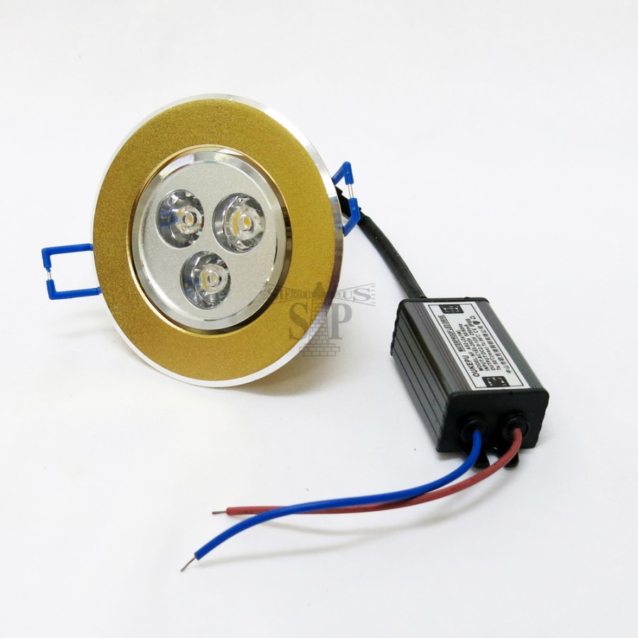 341 3x1W Directional LED Spot Light / LED Down Light Recessed Type ...