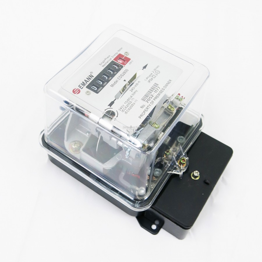 EMANN EDS2560(Digital)/EDS2600(Analogue) Single Phase Electricity kWh Meter