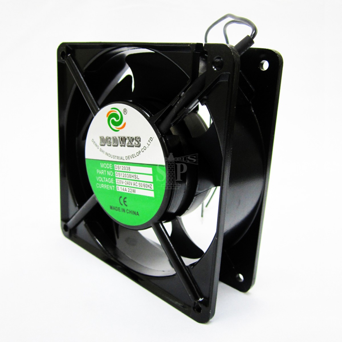 4.5-inch Cooling Fan for Video Player/CPU/Gaming (Black)