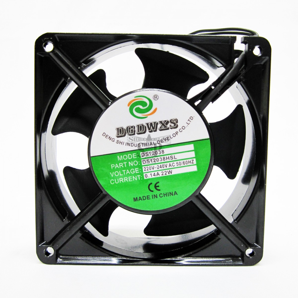 4.5-inch Cooling Fan for Video Player/CPU/Gaming (Black)